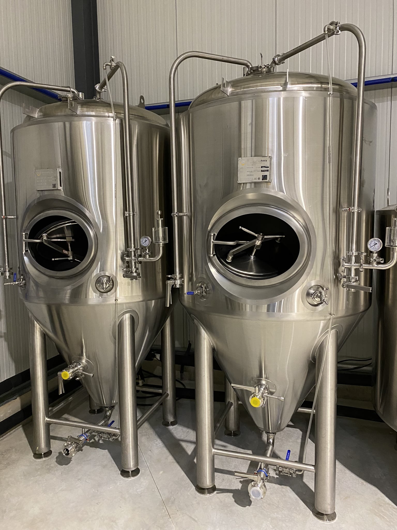 Fermenteurs - Brew Factory - Équipement et Consulting